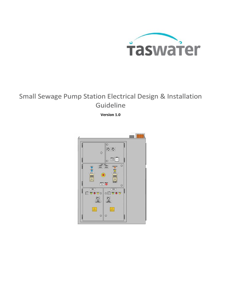 Tas Water | PDF | Electrical Wiring | Pumping Station