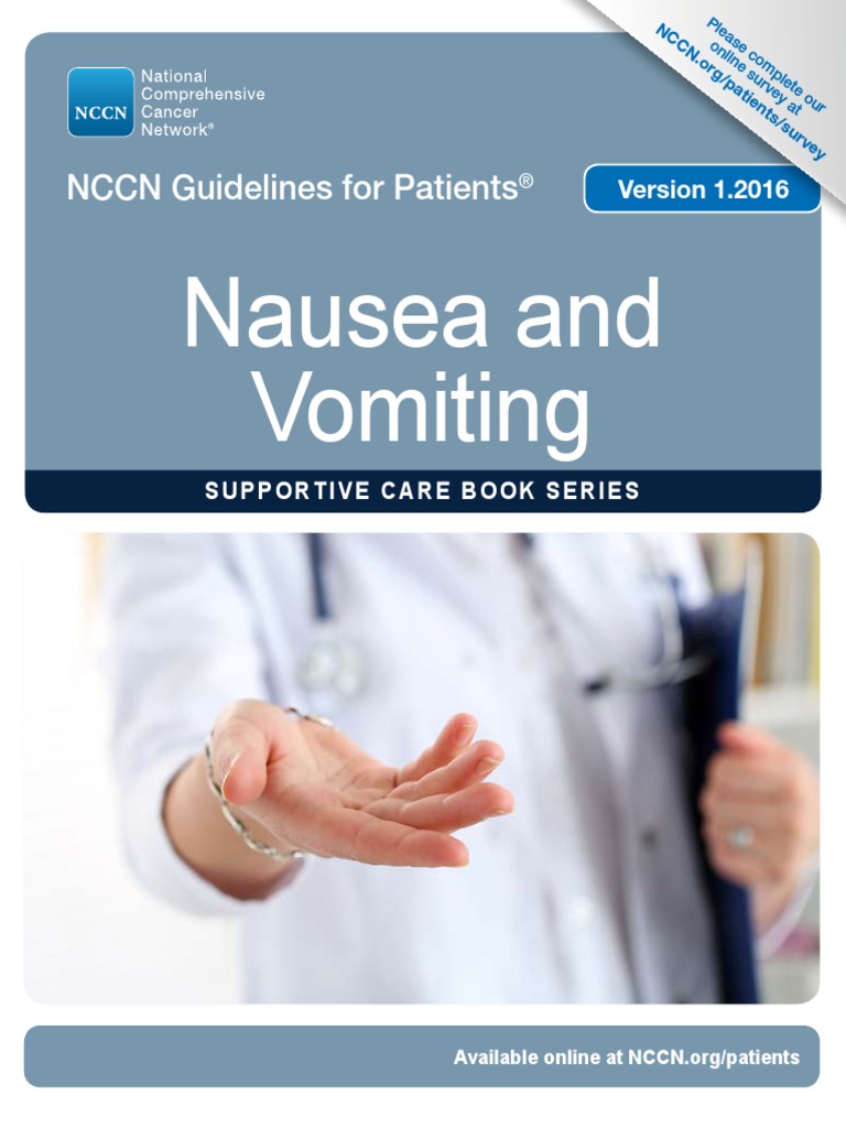 Nausea and Vomiting: NCCN Guidelines For Patients | PDF | Nausea ...