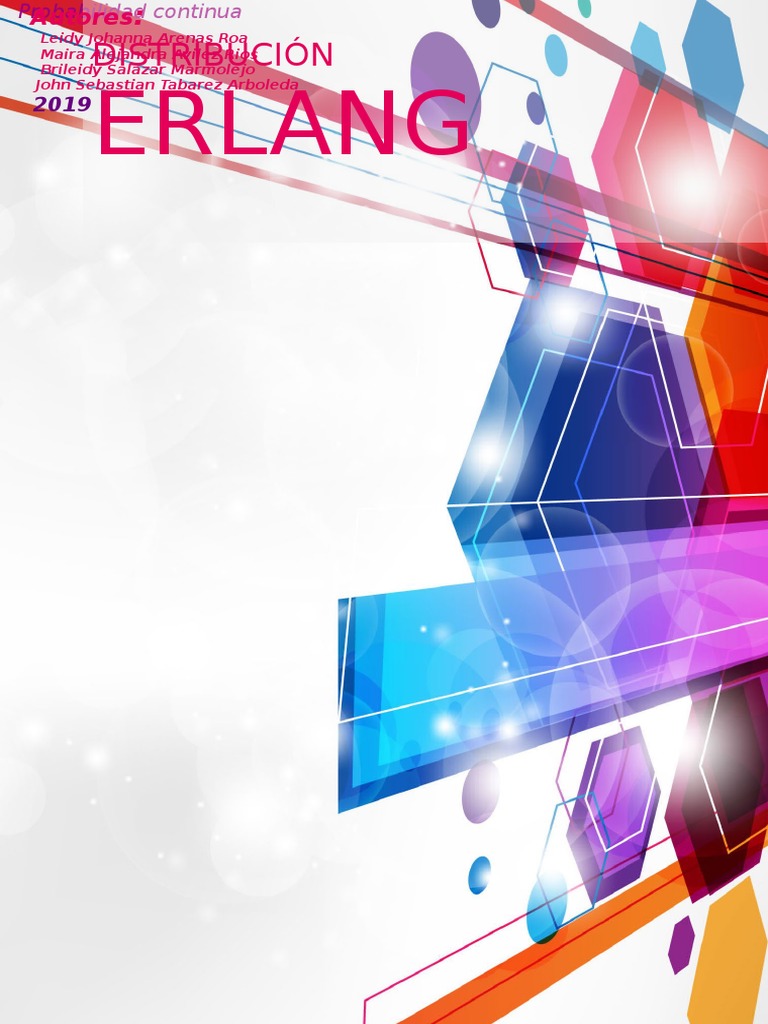 Distribución Erlang | PDF | Teoría de probabilidad | Enseñanza de ...