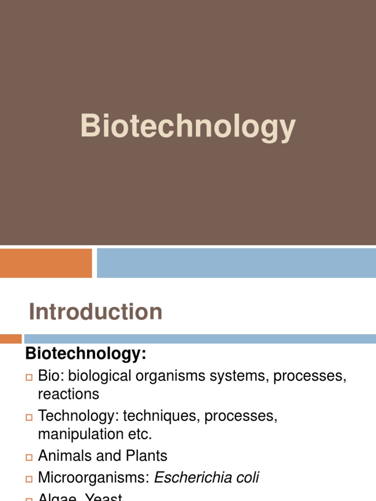 Current Trends in Biotechnology-I | PDF | Biotechnology | Microorganism