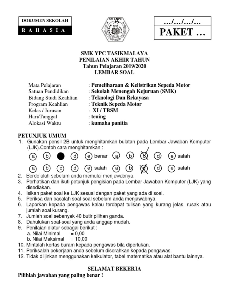 Abd Rohman, Mt. PKSM Xi | PDF