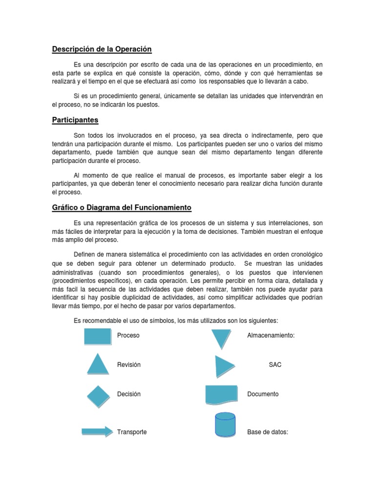 Manual de Procesos | PDF | Toma de decisiones | Informática