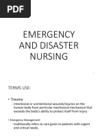 Emergency Nursing Notes | PDF | Emergency Department | Burn