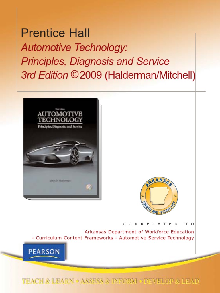Prentice Hall: Automotive Technology: Principles, Diagnosis and Service ...