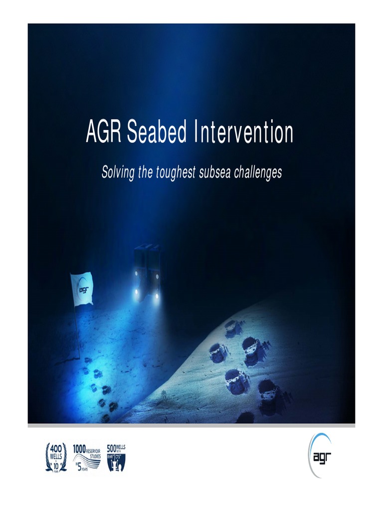 AGR Seabed Intervention Lowres PDF | PDF | Pipeline Transport | Pump