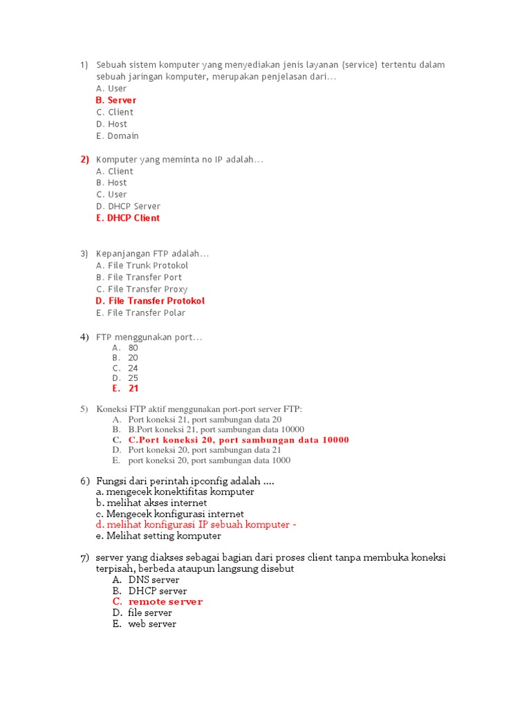 Soal ASJ (Rizky, Rizal, Daud) | PDF
