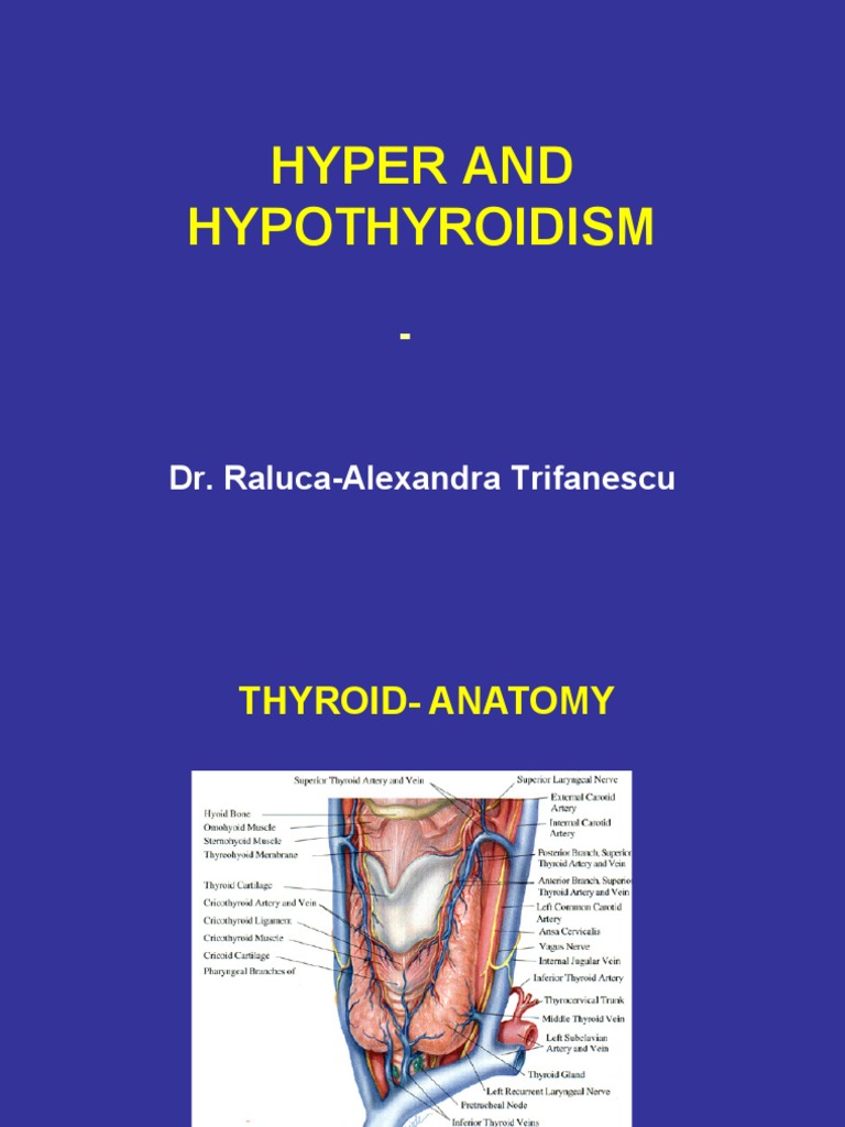 LEC 04 - Hypo - Hyperthyroidism PDF | PDF | Hyperthyroidism | Hypothyroidism