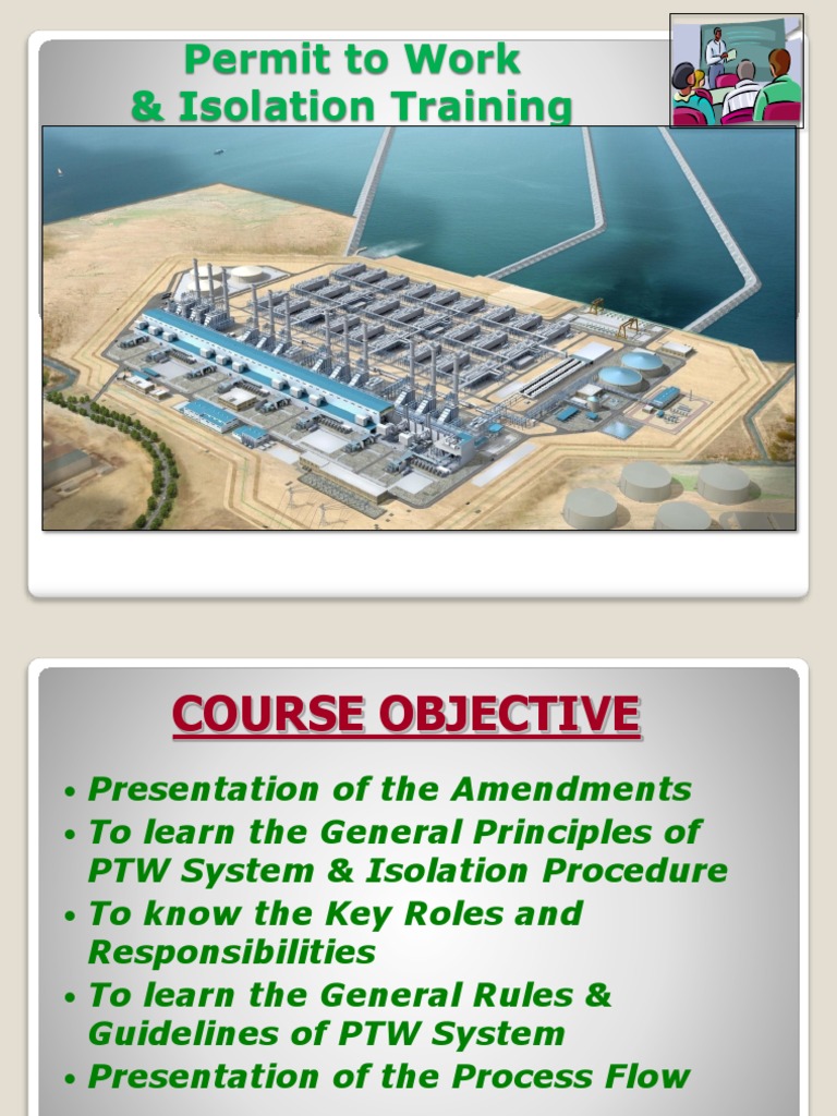 PTW LOTO System and Isolation Training | Risk | Safety