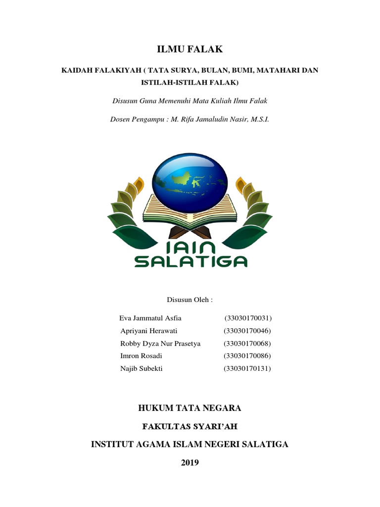 Ilmu Falak Apri | PDF