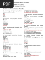 Soal dan Jawaban Pramuka Lengkap | PDF