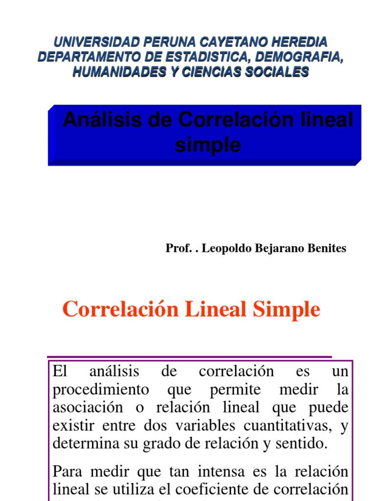 Correlación Simple | PDF | Correlación y dependencia | Gráfico de ...