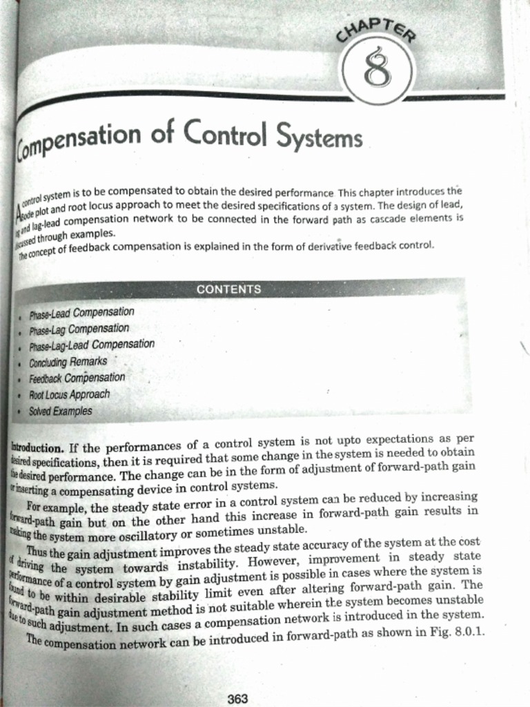 Control Compensator | PDF