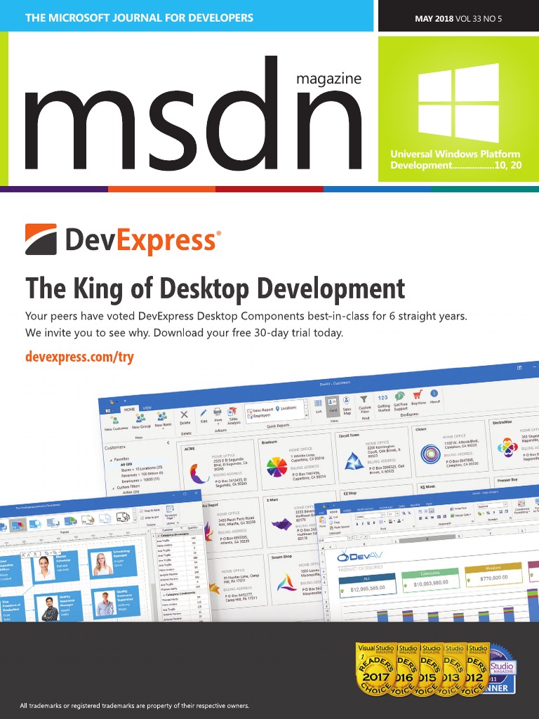 Magazine: The Microsoft Journal For Developers | PDF | Mobile App ...