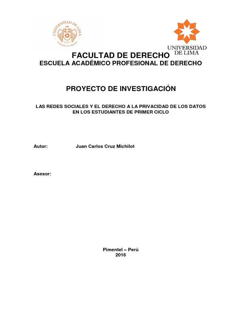 Redes Sociales y Privacidad Estudiantil | PDF | Privacidad de la ...