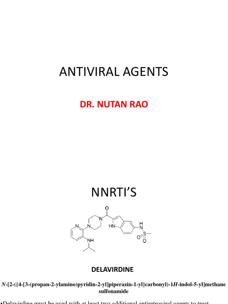 Delavirdine: Key HIV Treatment Insights | PDF | Management Of Hiv/Aids ...