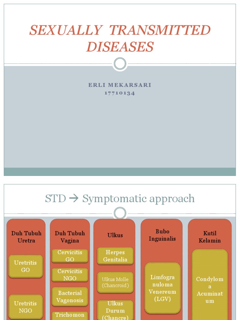 Sexually Transmitted Diseases | PDF