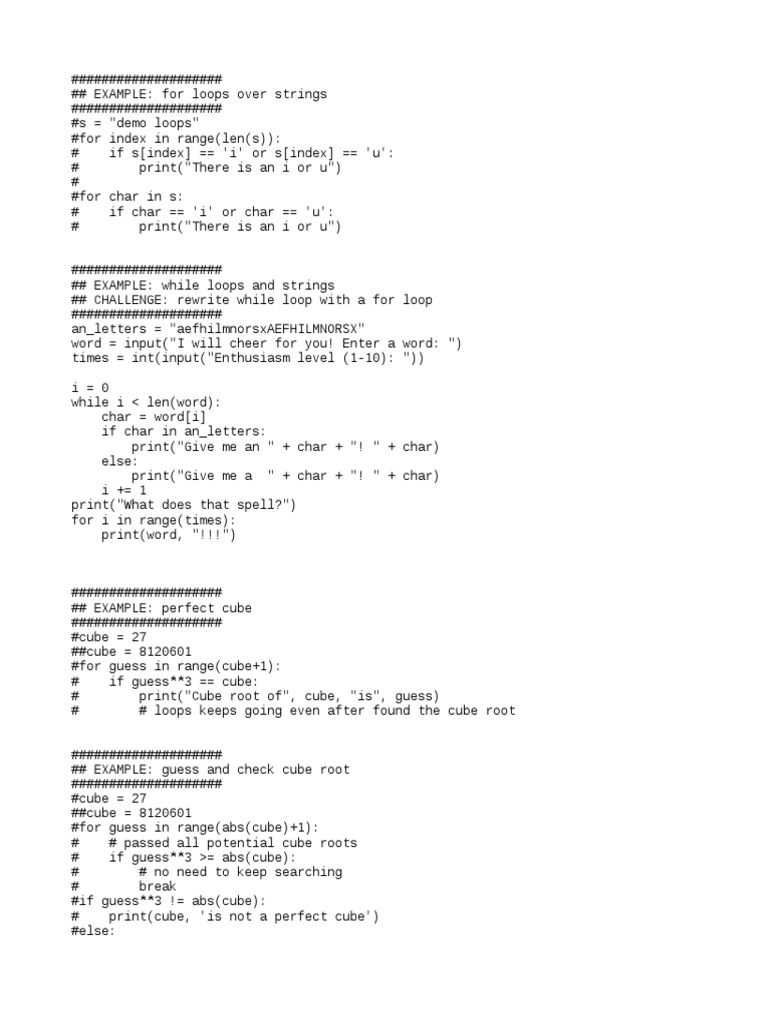 MIT6 0001F16 Lec3 | PDF | Computer Programming | Areas Of Computer Science