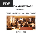 LQA Restaurant Standards | PDF | Waiting Staff | Tableware