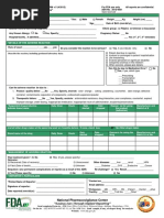 Adverse Drug Reaction Form | PDF | Pharmacovigilance | Pharmaceutical Drug