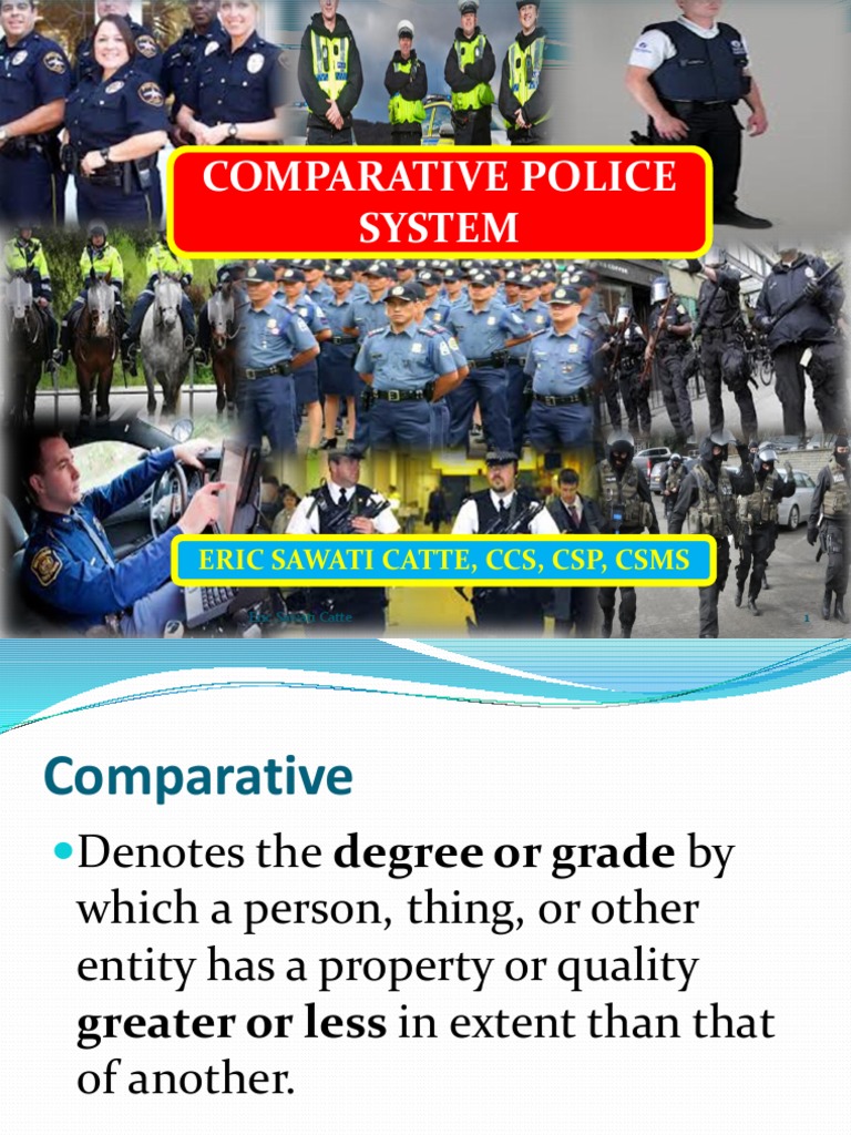 Comparative Analysis of Police Systems | PDF | Police | Law Enforcement ...