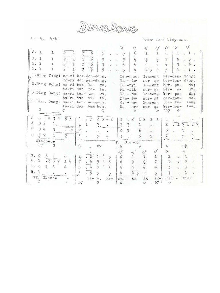 Ding Dong PDF | PDF