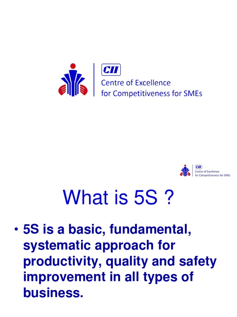 5S PDF | Download Free PDF | Economic Sectors | Business
