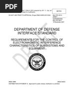 MIL-STD-704F Aircraft Electrical Power Characteristics | PDF | Alternating Current | Direct Current
