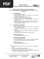 Lot Release Certification Checklist | PDF | Food And Drug Administration