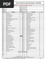 Mot Inspection Checklist Vt29 | PDF