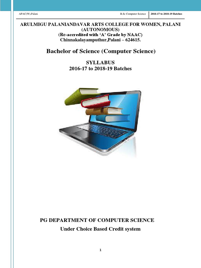 B.SC (CS) Syllabus 2016-2019 | PDF | C++ | C (Programming Language)