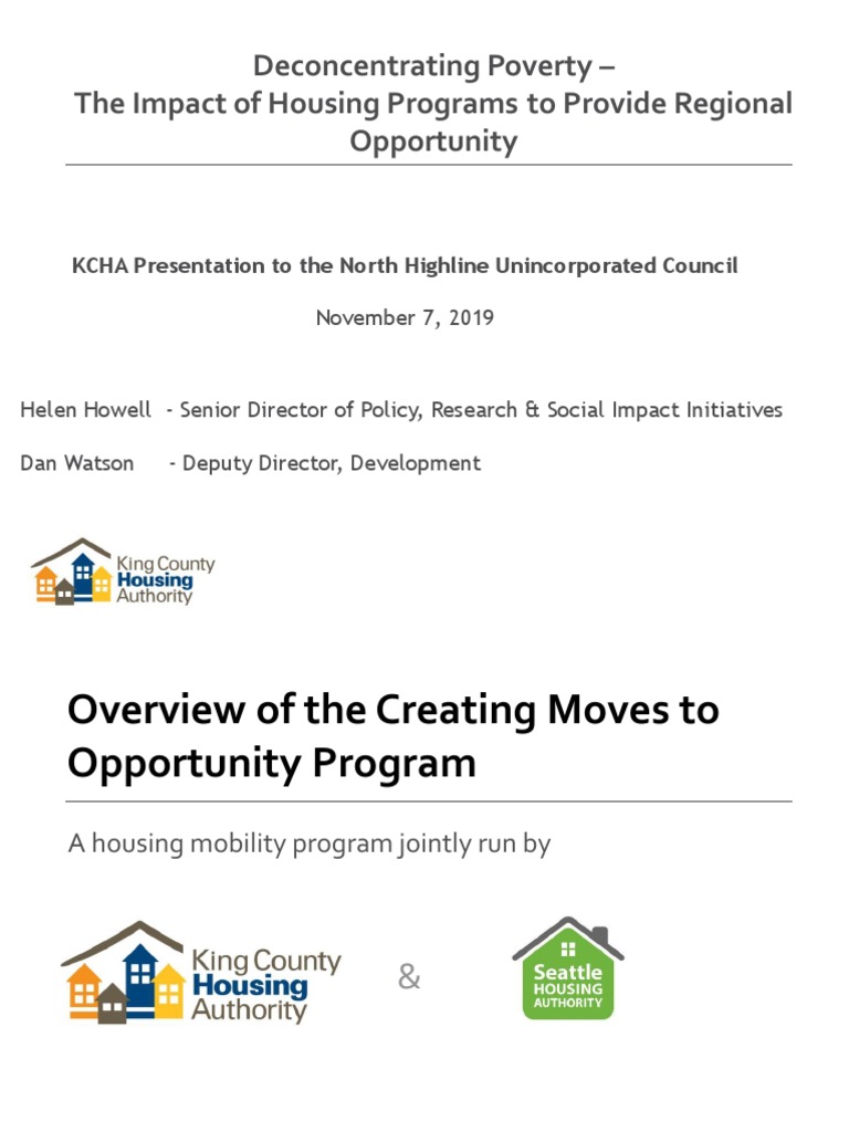 Impact of Housing Mobility Programs | PDF | Poverty | Poverty ...