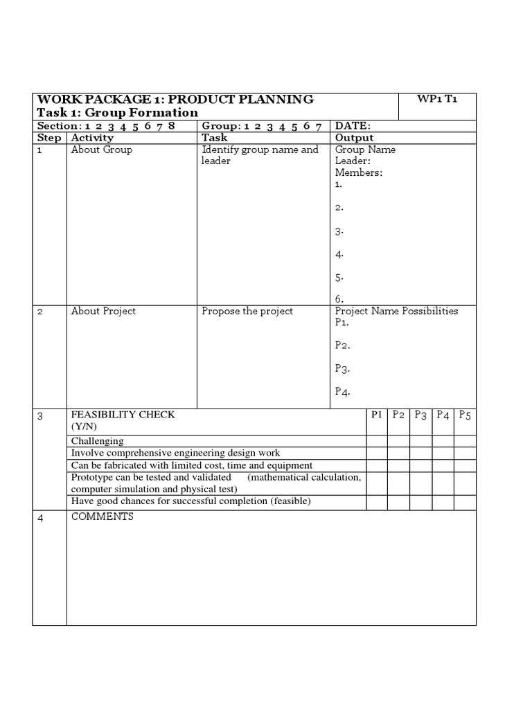 Product Planning and Design Process | PDF | Specification (Technical ...