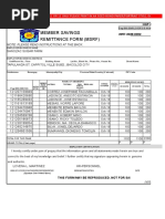 Member'S Contribution Remittance Form (MCRF) : Employer/Business Name ...