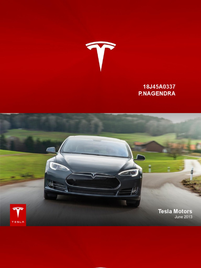 Tesla Motors Strategy Overview 2013 | PDF | Technology & Engineering
