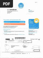 British Gas Example Bill | PDF | Invoice | Cheque