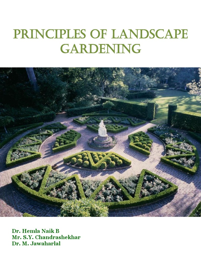 Principles of Landscape Gardening PDF | PDF | Grafting | Seed