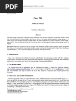 INSIGHT Paper Format | PDF | Written Communication | Text