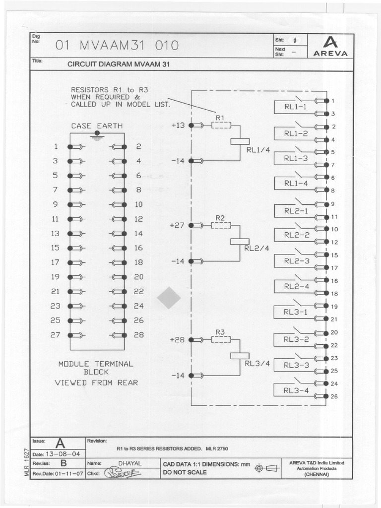MVAAM31 Diagram | PDF | Electrical Engineering | Electronic Engineering