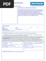Resume Decathlon | PDF