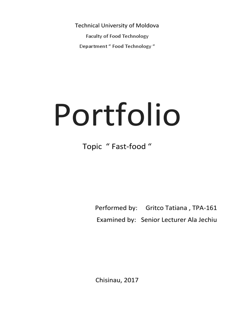 Fast Food | PDF | Fast Food | Foods