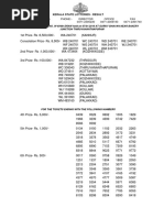 4D Past Results, Lottery History: First Prize Second Prize Third Prize ...