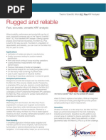 02 DATASHEET - Metor 6S PDF | PDF | Metal Detector | Safety