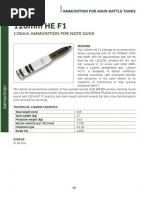 Tank & Anti-Tank Ammunition | PDF | Shell (Projectile) | Ammunition