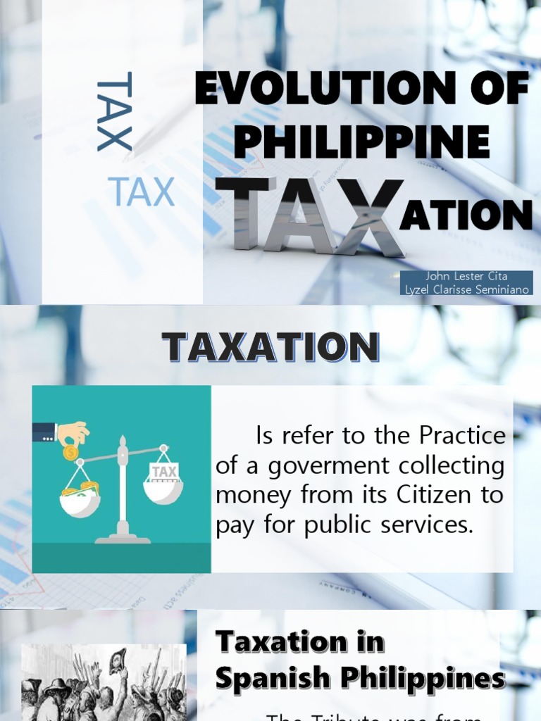 Evolution of Philippine: Ation | PDF | Progressive Tax | Taxation