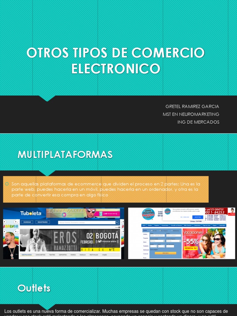 Otros Tipos de Comercio Electronico | PDF | Cupón | Comercio electrónico