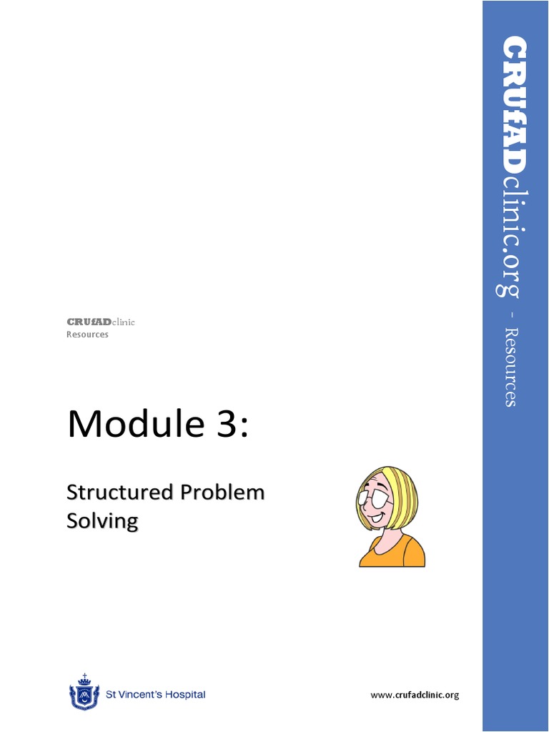 Problem Solving | PDF | Cognitive Behavioral Therapy | Anxiety