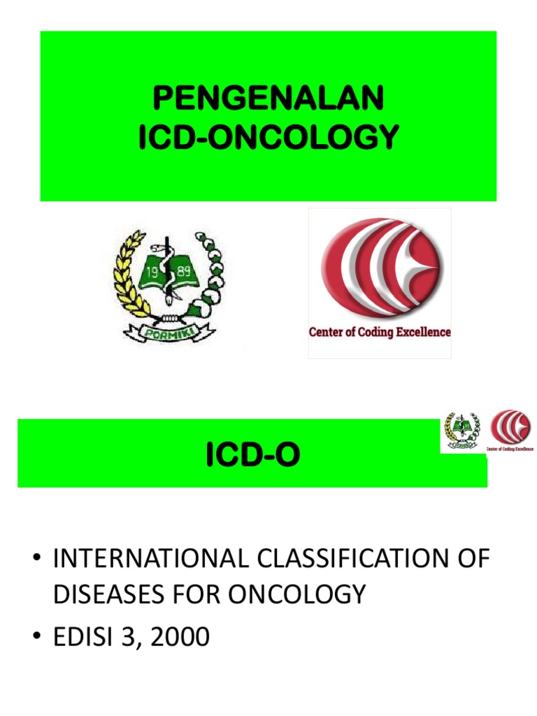 Panduan Penulisan Kode ICD-O | PDF