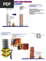 Metoda Pemasangan Bekisting | PDF