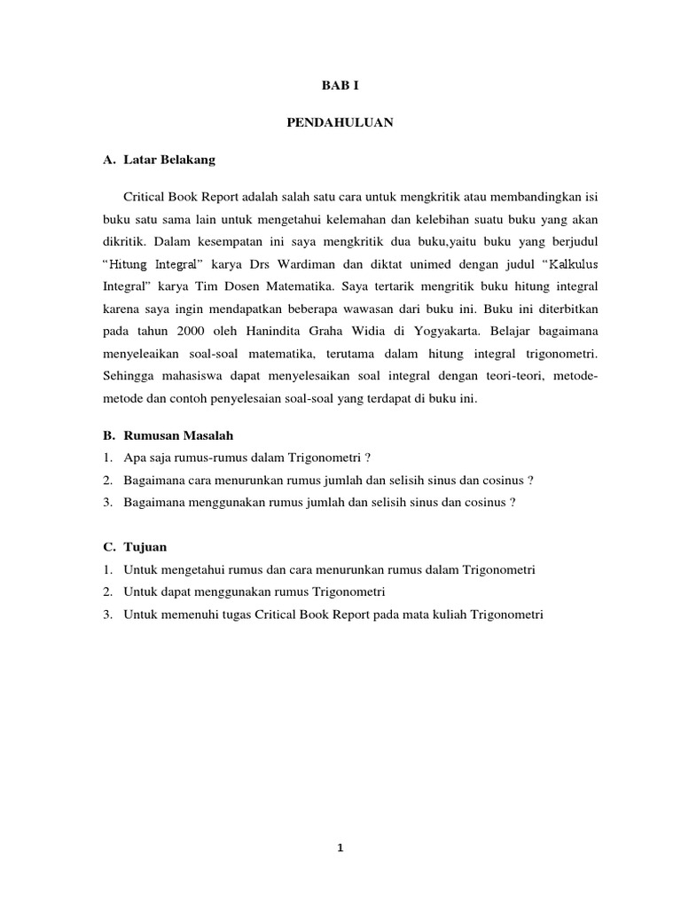 Isi CBR Trigonometri | PDF