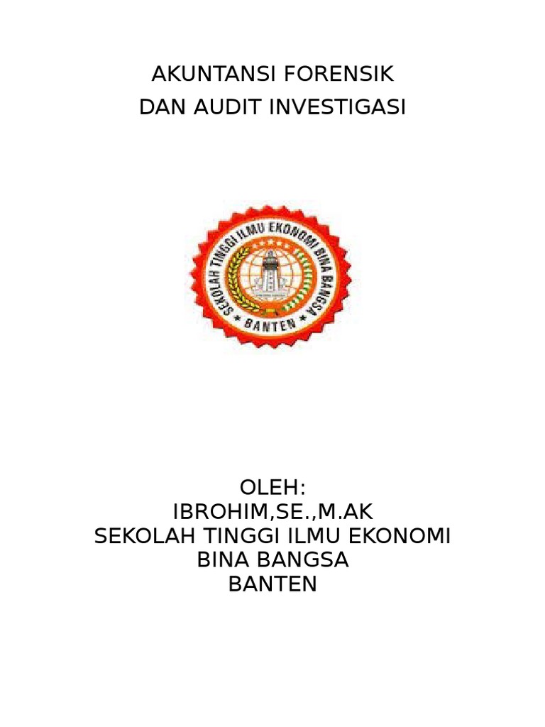 Akuntansi Forensik | PDF